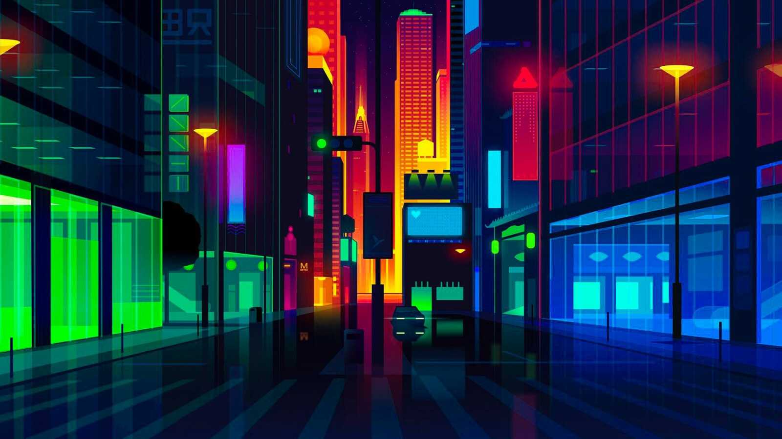 Neon Wallpapers (78 images) - WallpaperCat