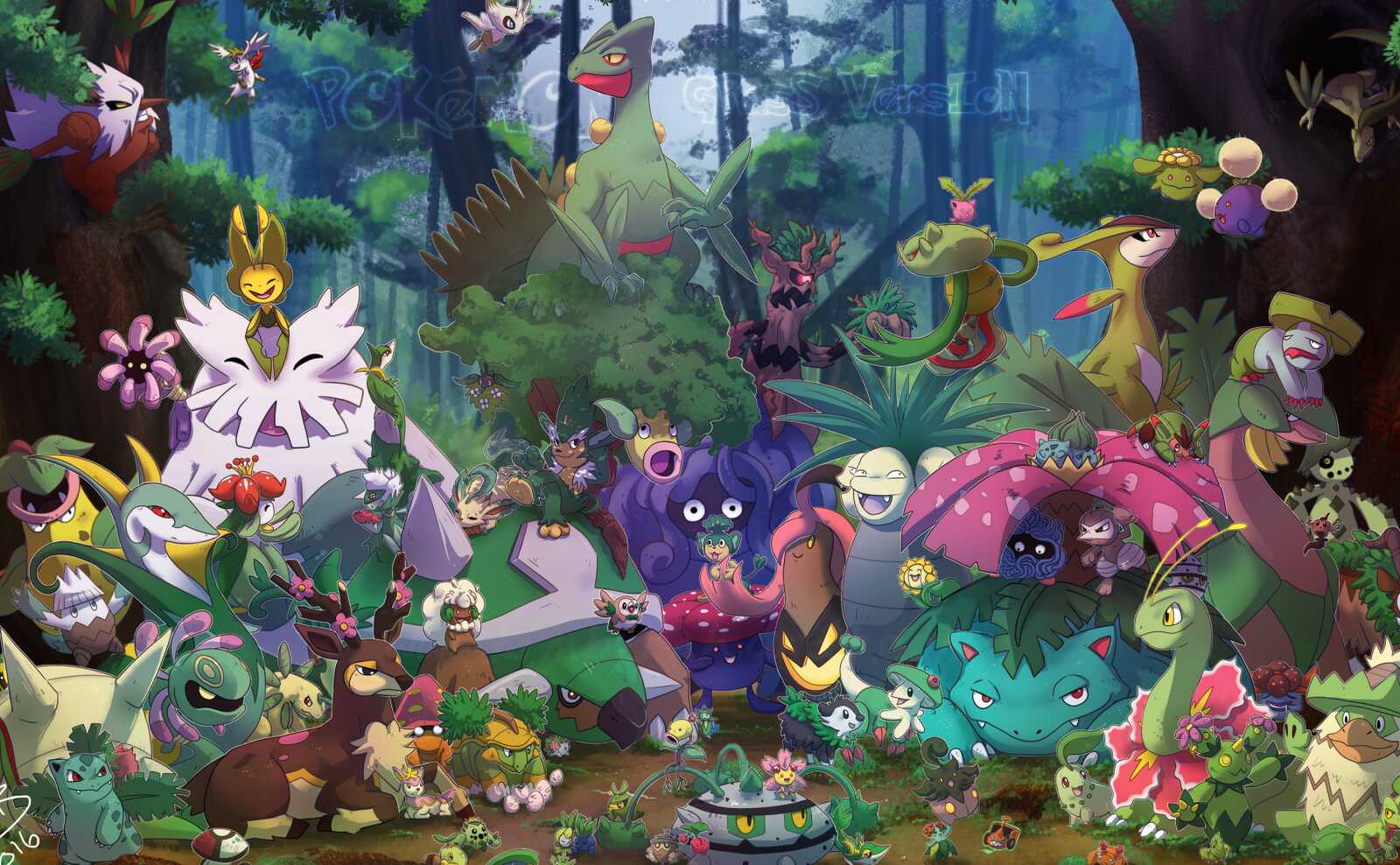 Grass (Pokemon) Wallpapers (26 images) - WallpaperCat