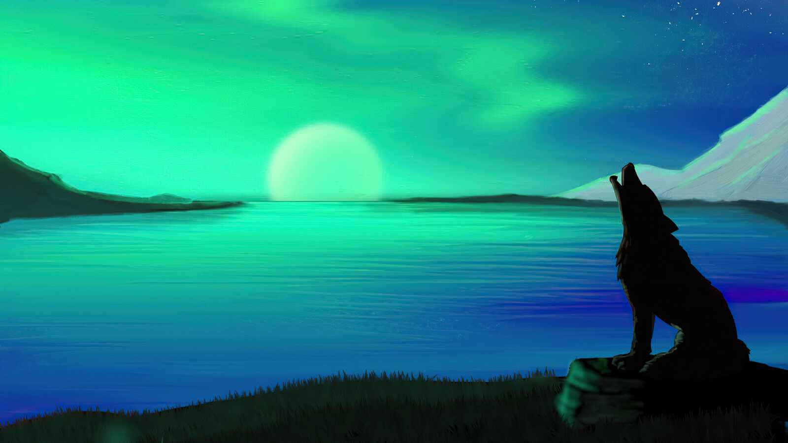 Howling Wolf Wallpapers (59 images) - WallpaperCat