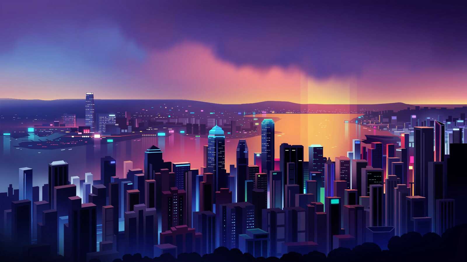 Neon Wallpapers (78 images) - WallpaperCat
