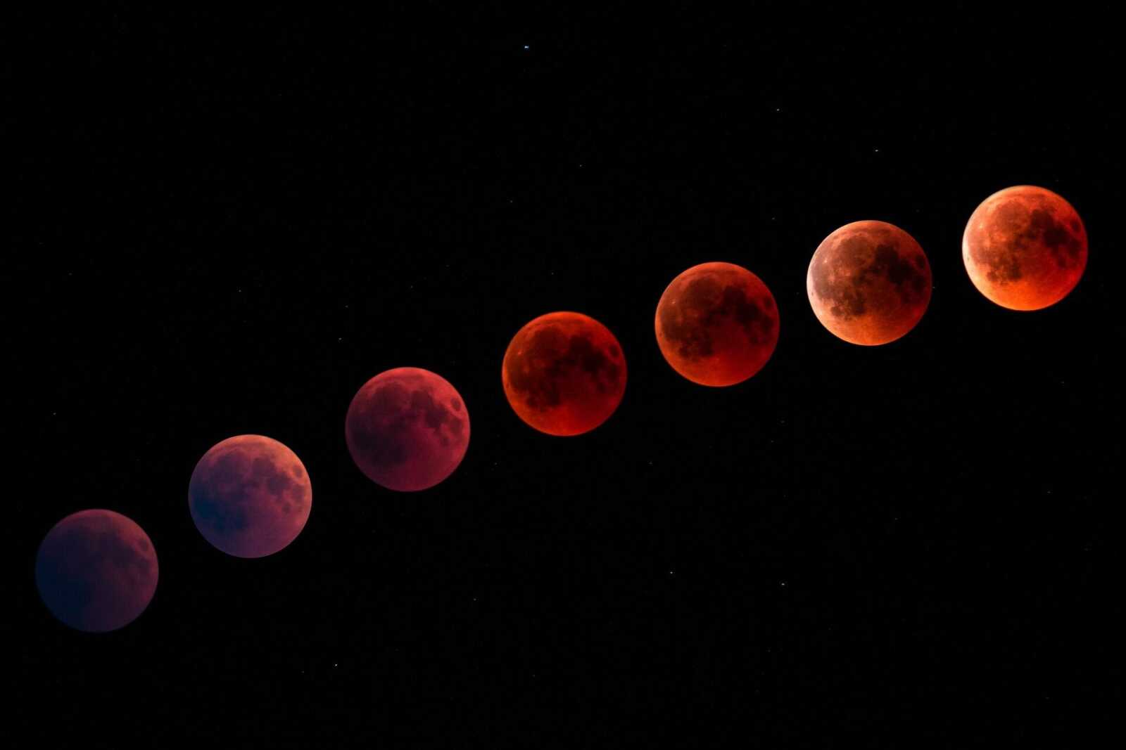 Lunar Eclipse Wallpapers (45 images) - WallpaperCat
