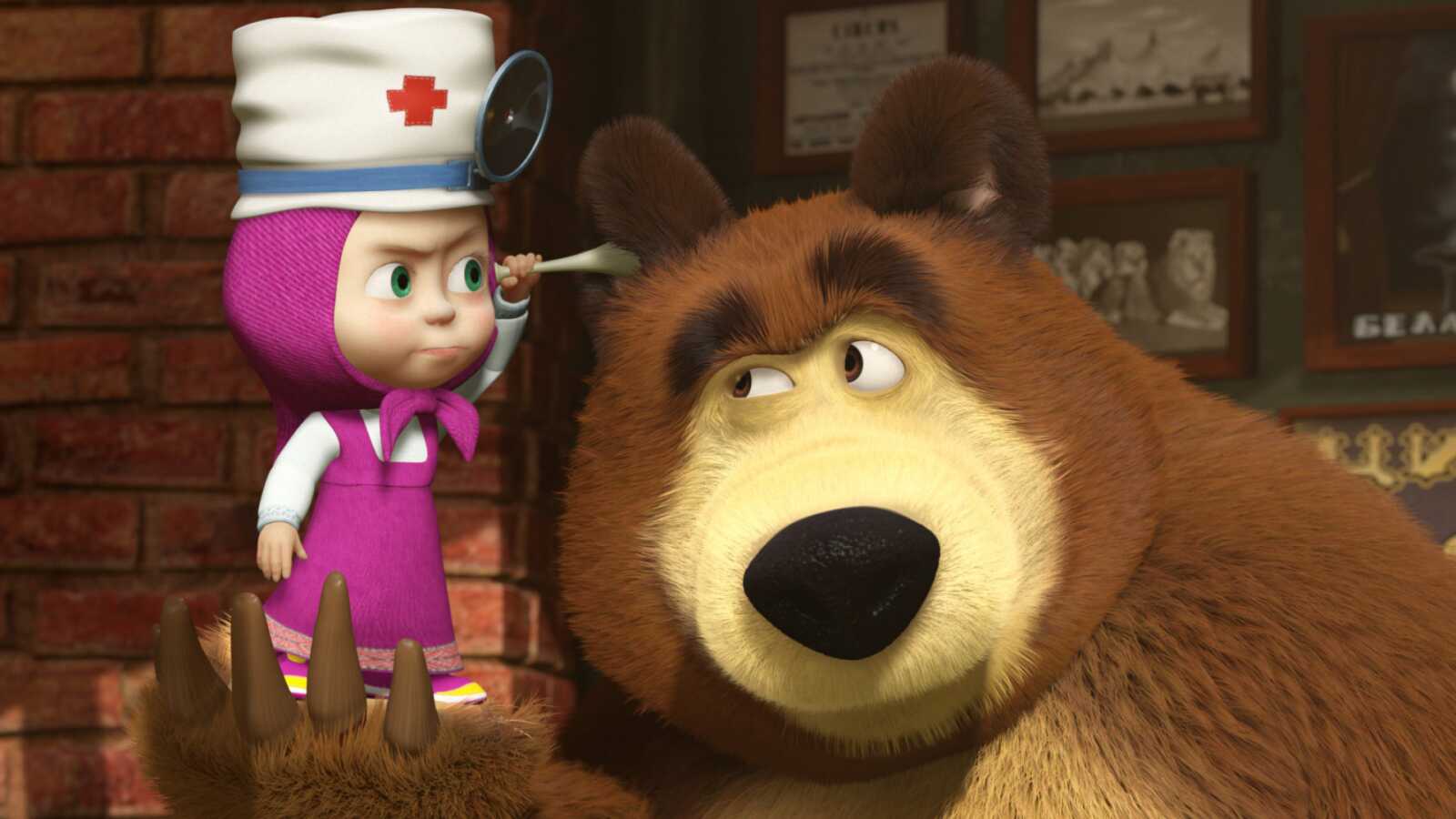 Masha and the Bear Wallpapers (61 images) - WallpaperCat