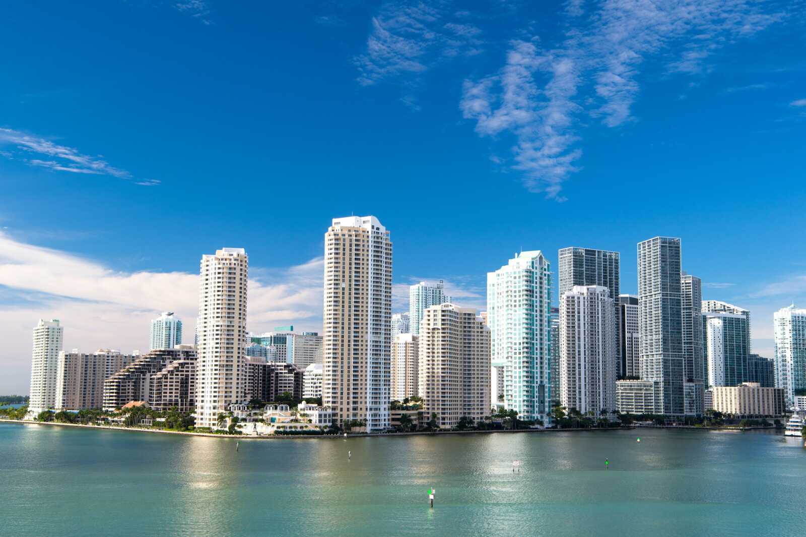 Miami Beach Skyline Wallpapers (28 images) - WallpaperCat