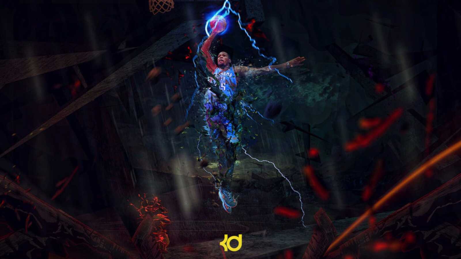 Kevin Durant Logo Wallpapers (12 images) - WallpaperCat