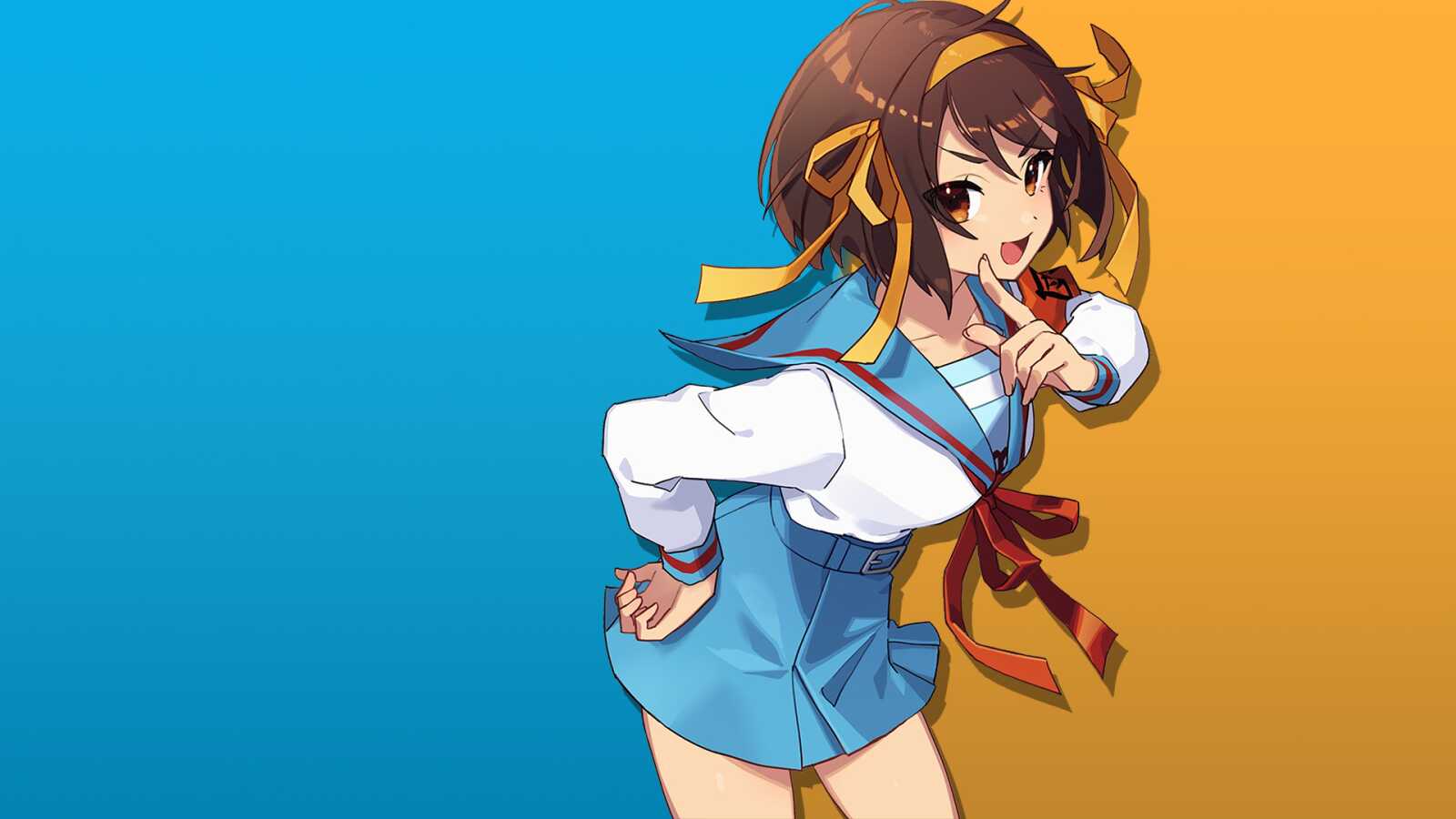 Haruhi Suzumiya Wallpapers (54 images) - WallpaperCat