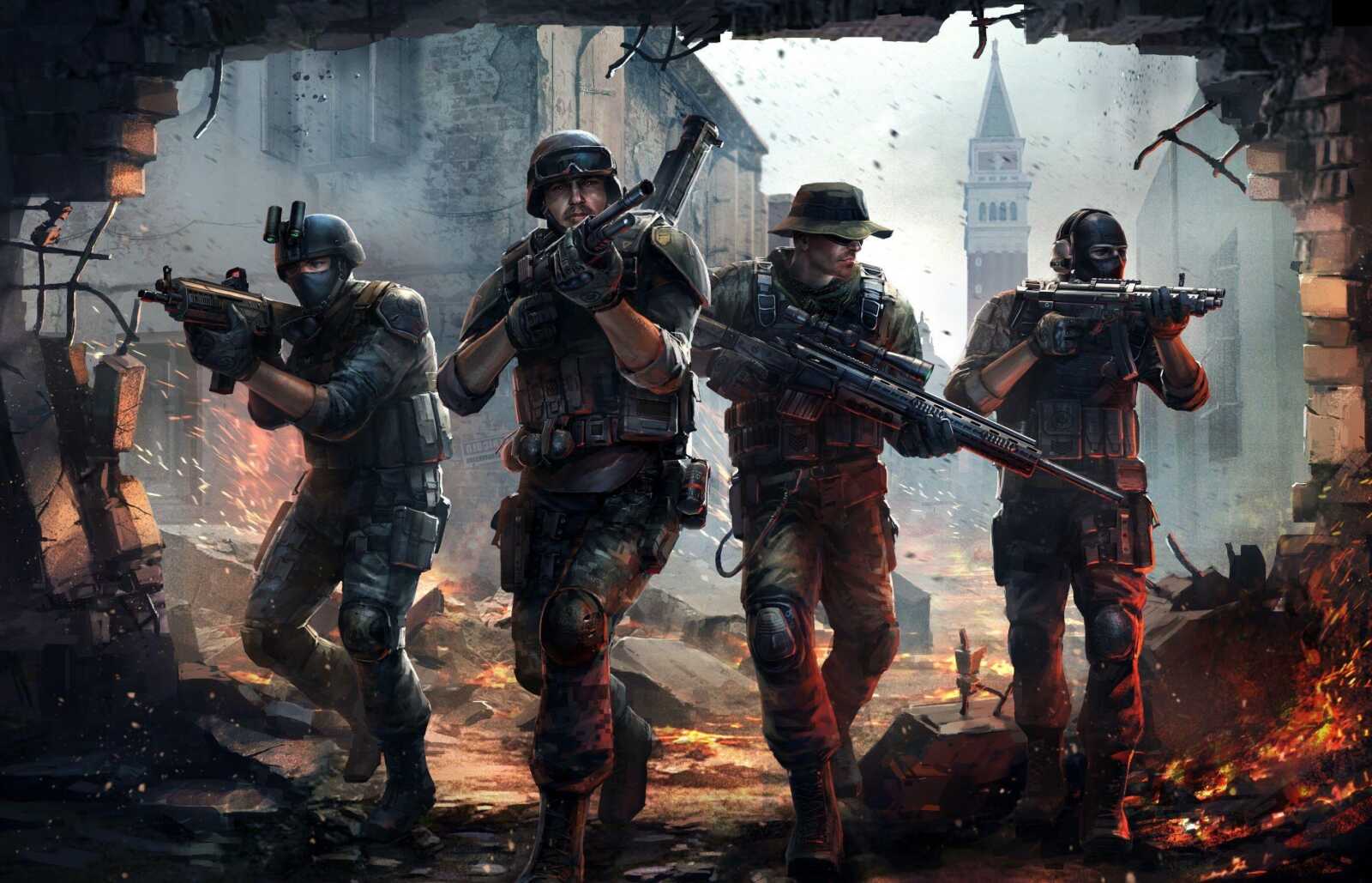 Shooter Game Wallpapers (58 images) - WallpaperCat