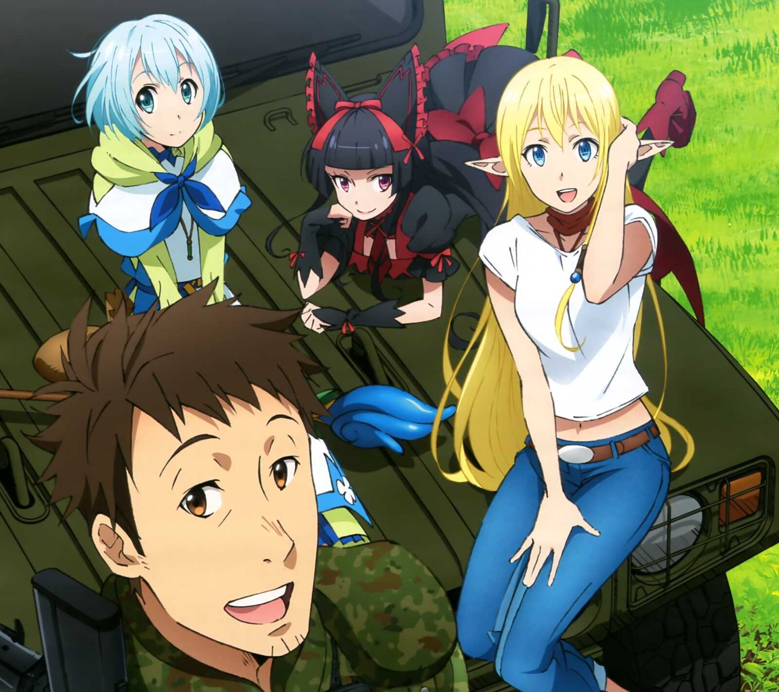 Gate (Anime) Wallpapers (23 images) - WallpaperCat