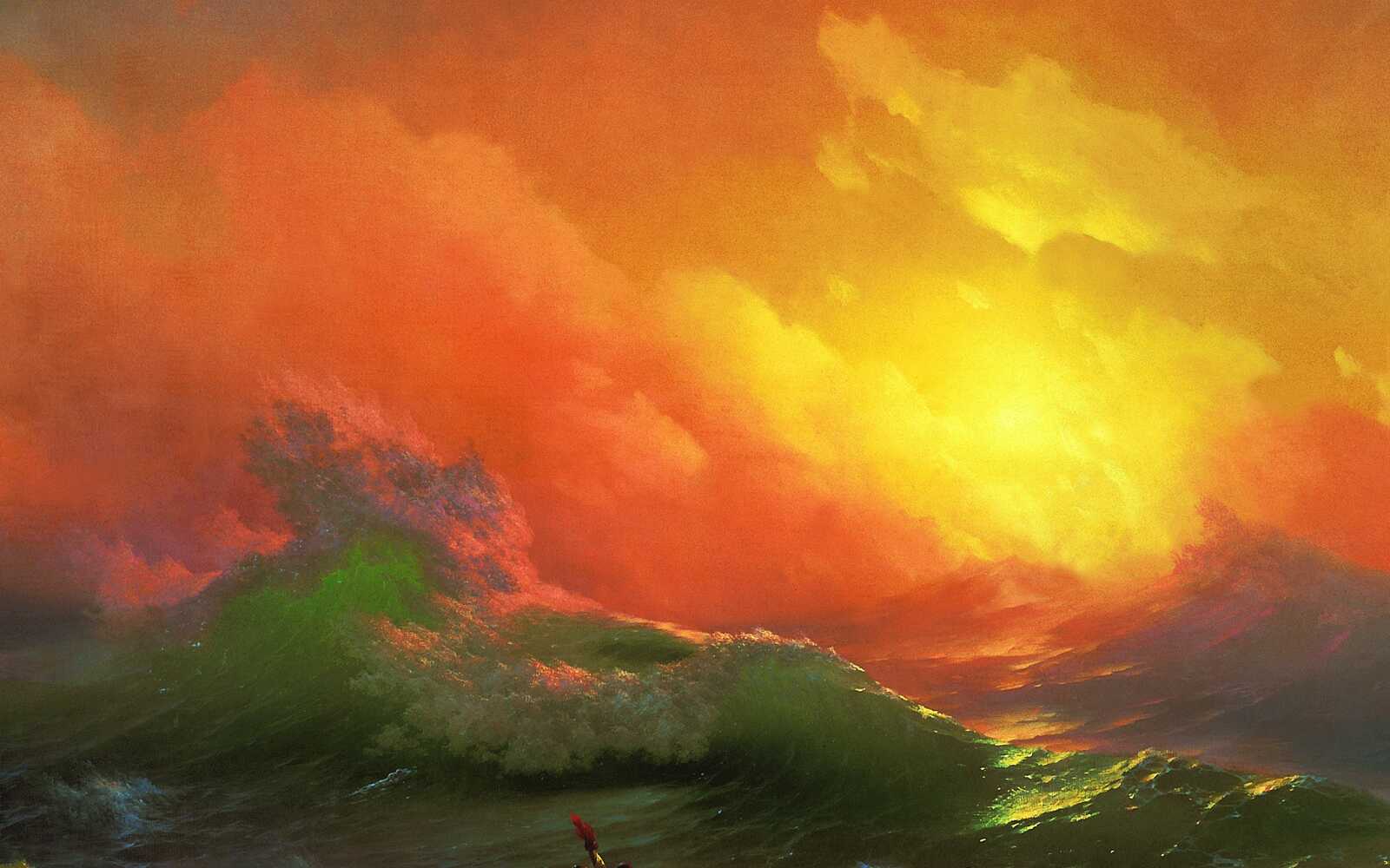 The Ninth Wave (Ivan Aivazovsky) Wallpapers (7 images) - WallpaperCat