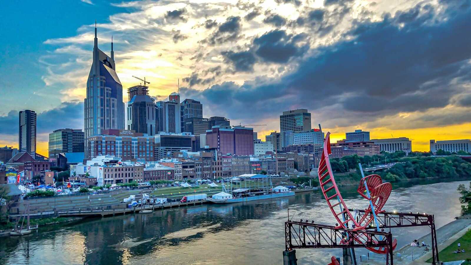 Nashville Skyline Wallpapers (36 images) - WallpaperCat