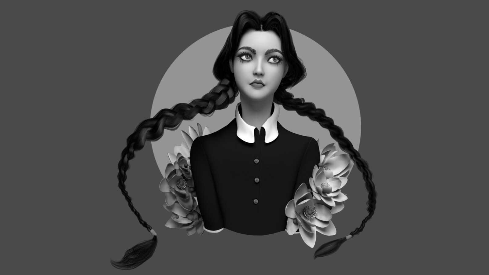 Wednesday Addams Wallpapers (23 images) - WallpaperCat