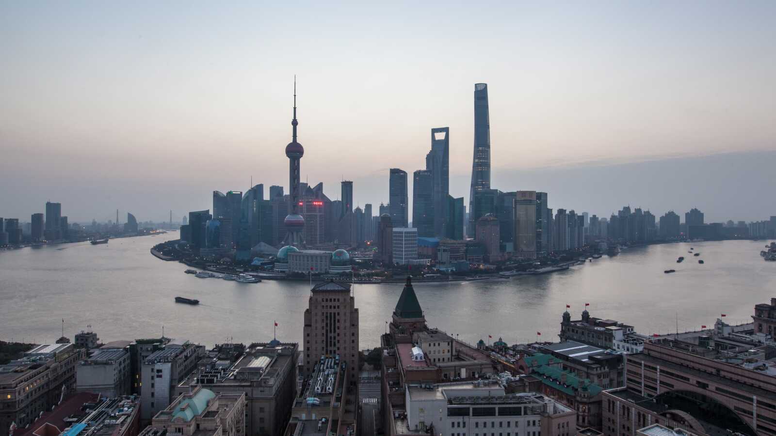 Shanghai Skyline Wallpapers (39 images) - WallpaperCat