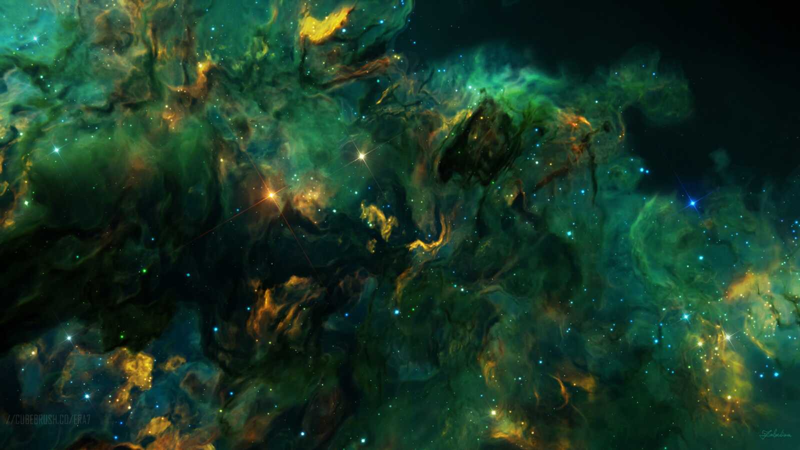 Green Nebula Wallpapers (44 images) - WallpaperCat
