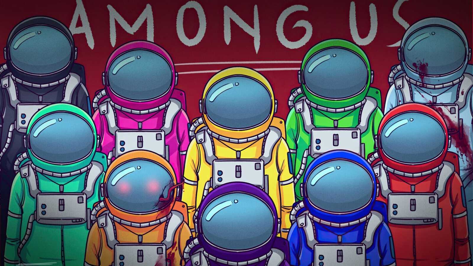 Among Us Wallpapers 63 Images Wallpapercat