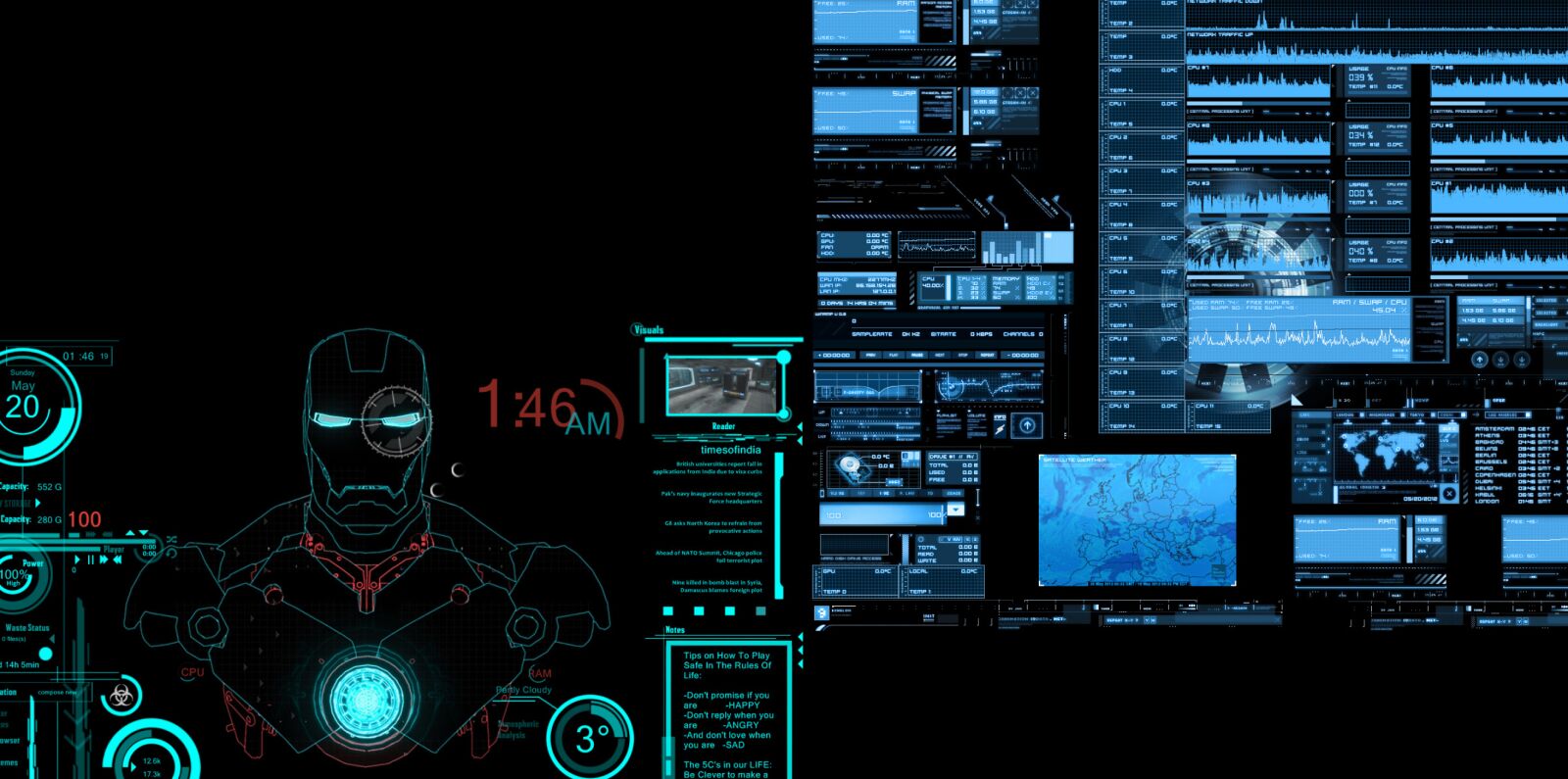 Jarvis (Iron Man) Wallpapers (25 images) - WallpaperCat