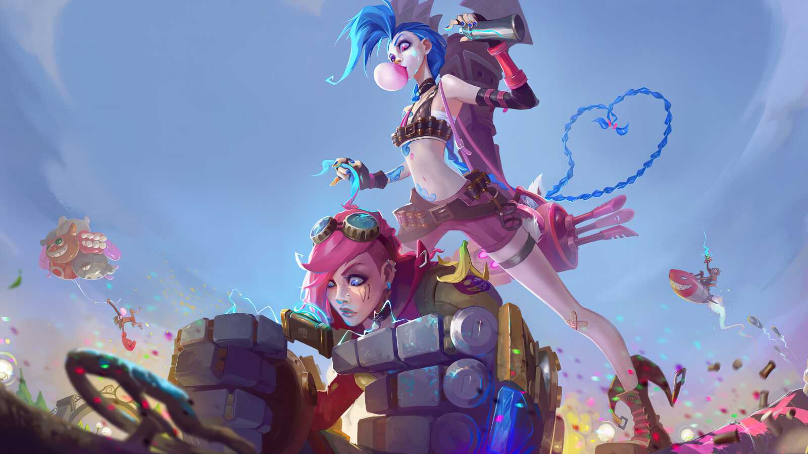 Jinx (LoL) Wallpapers (38 images) - WallpaperCat