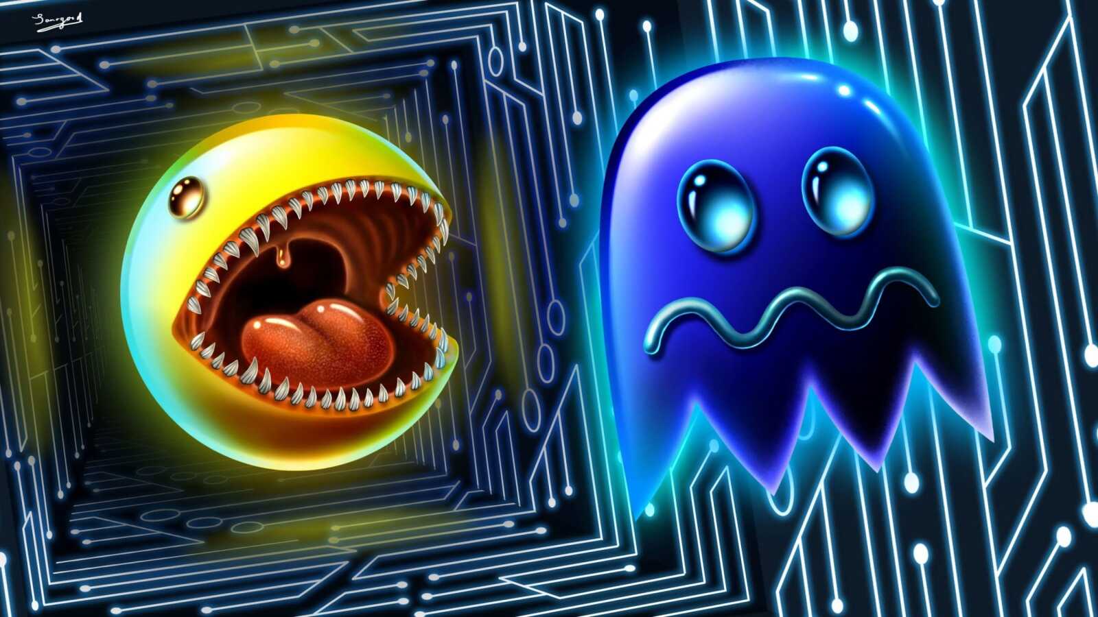 Pac-Man Wallpapers (25 images) - WallpaperCat