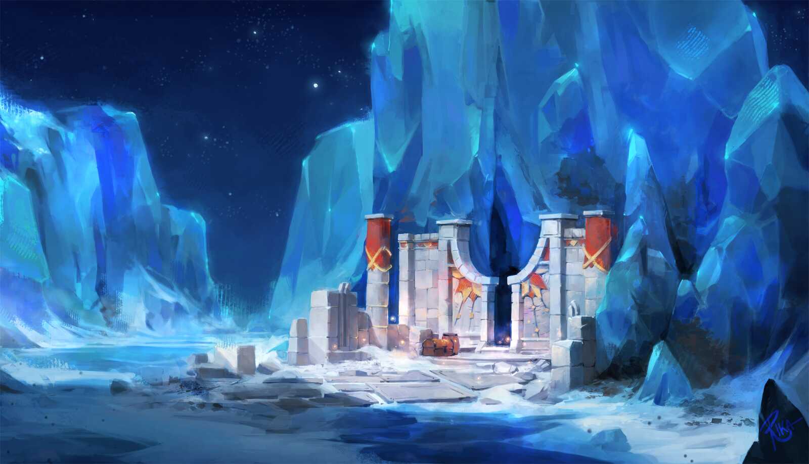 Ice Castle Wallpapers (30 images) - WallpaperCat