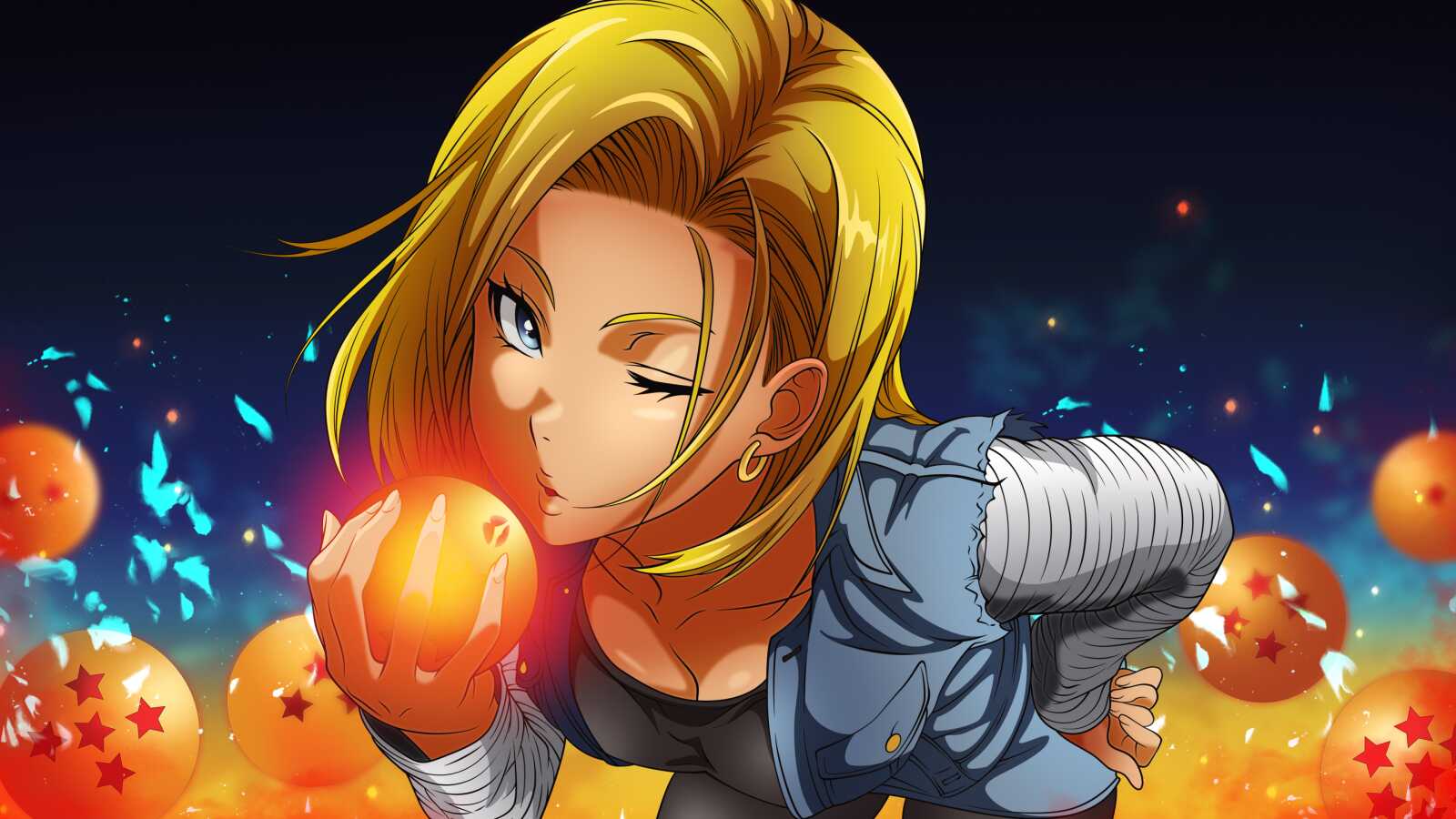 Android 18 (Dragon Ball) Wallpapers (21 images) - WallpaperCat