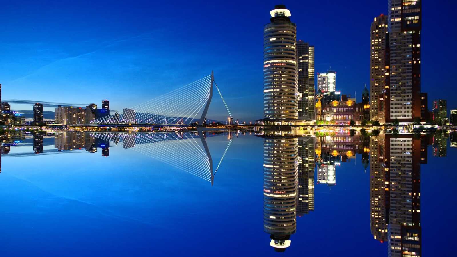 Night Skyline Wallpapers (42 images) - WallpaperCat