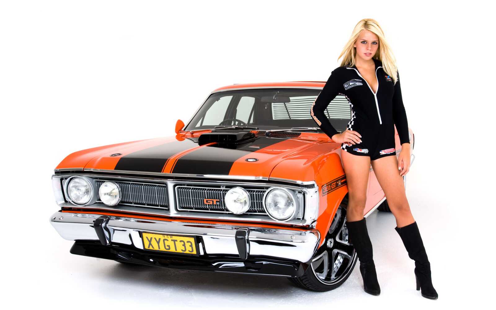 Girls And Muscle Cars Wallpapers 28 Images Wallpapercat
