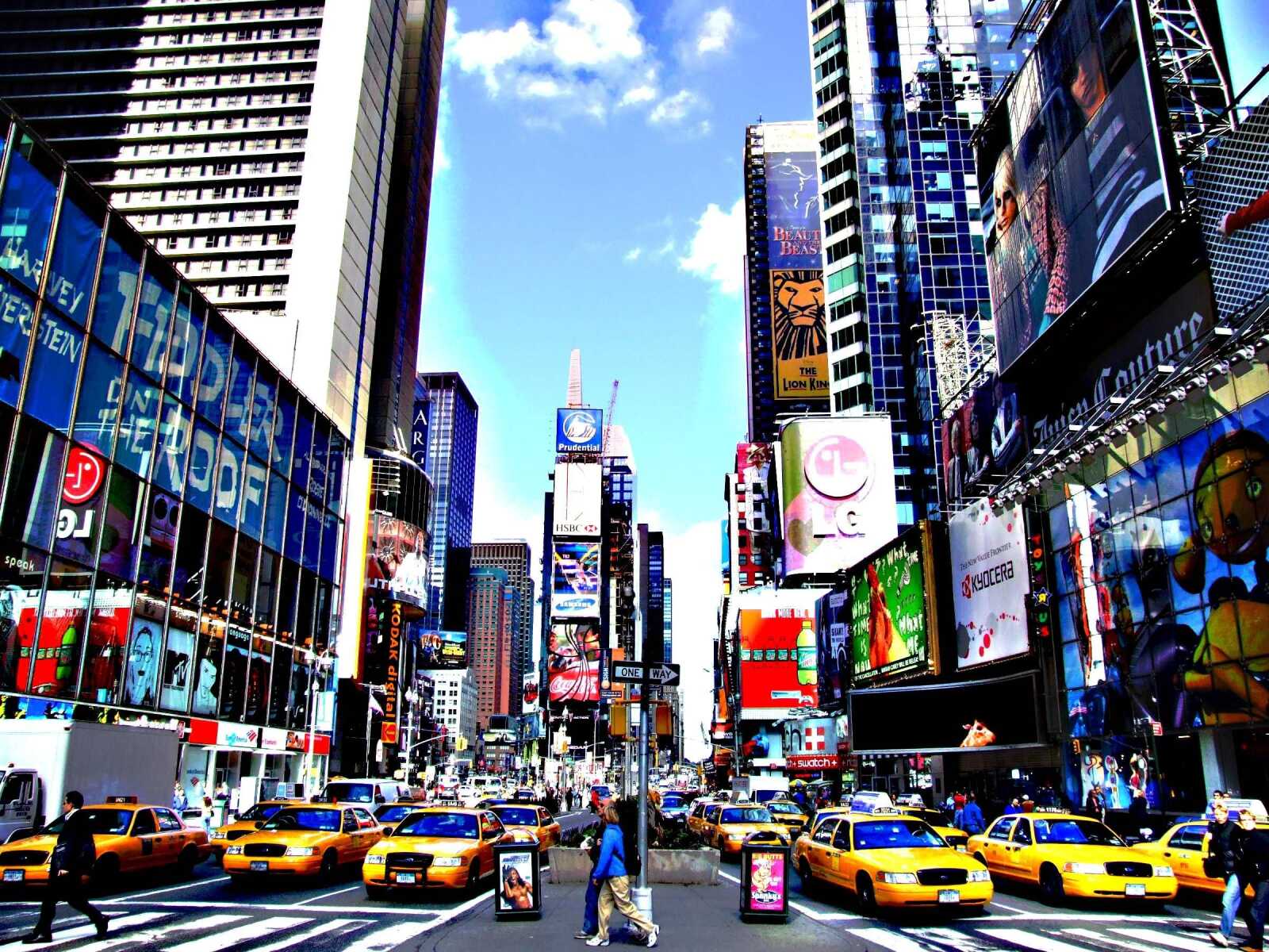 Times Square Wallpapers (59 images) - WallpaperCat