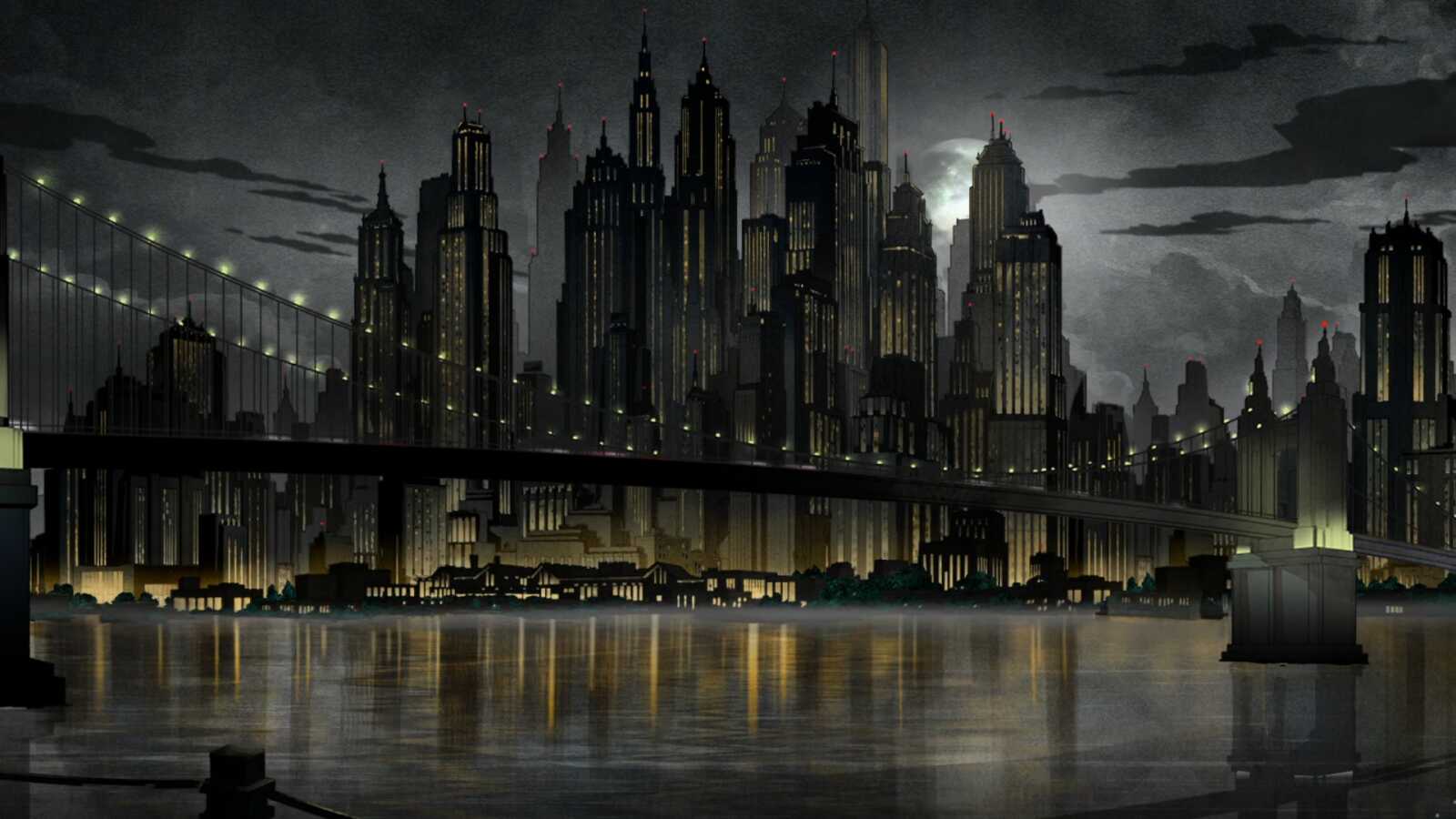 Gotham Skyline Wallpapers (25 images) - WallpaperCat