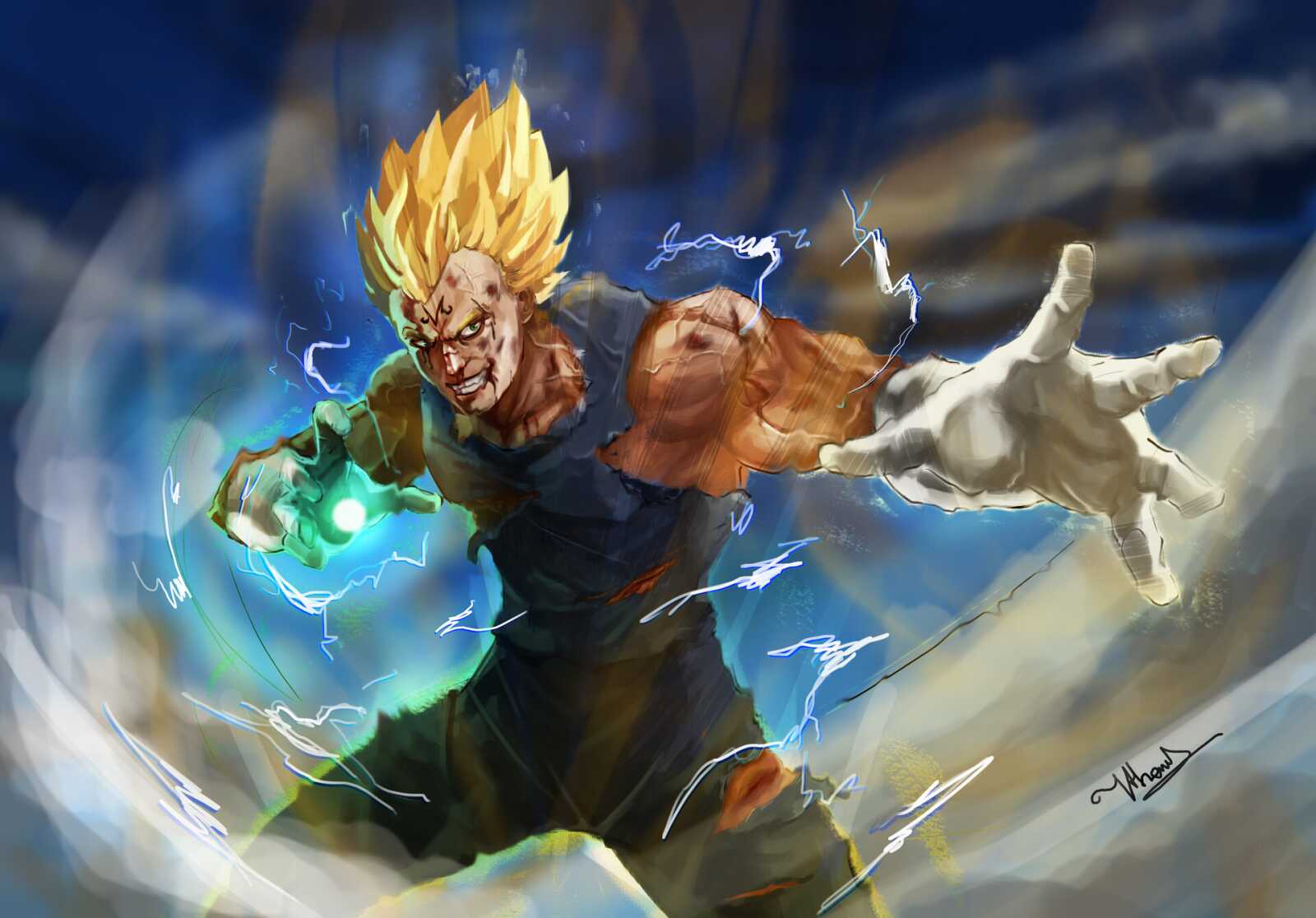 Majin Vegeta Wallpapers (32 images) - WallpaperCat
