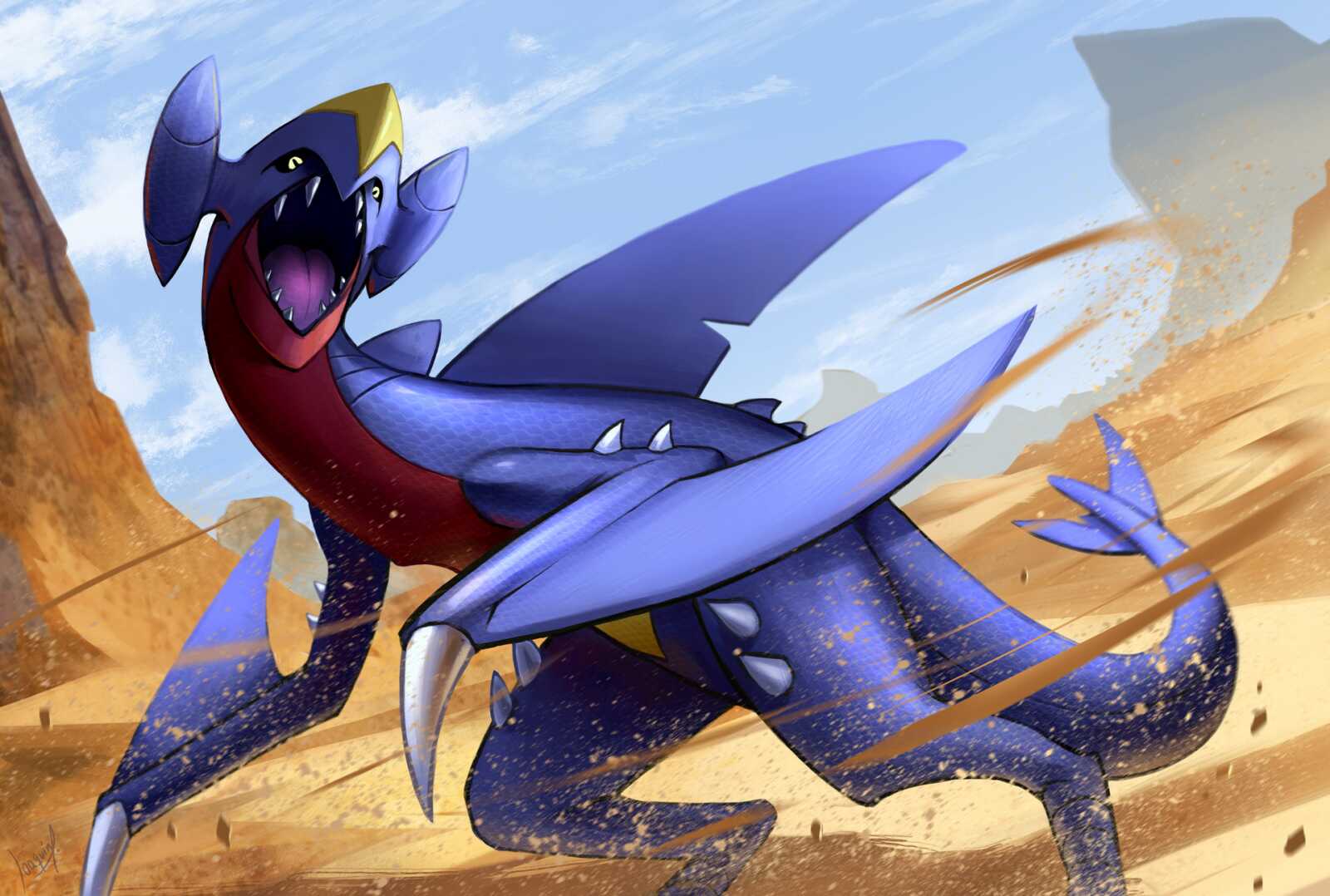 Garchomp Wallpapers (28 images) - WallpaperCat