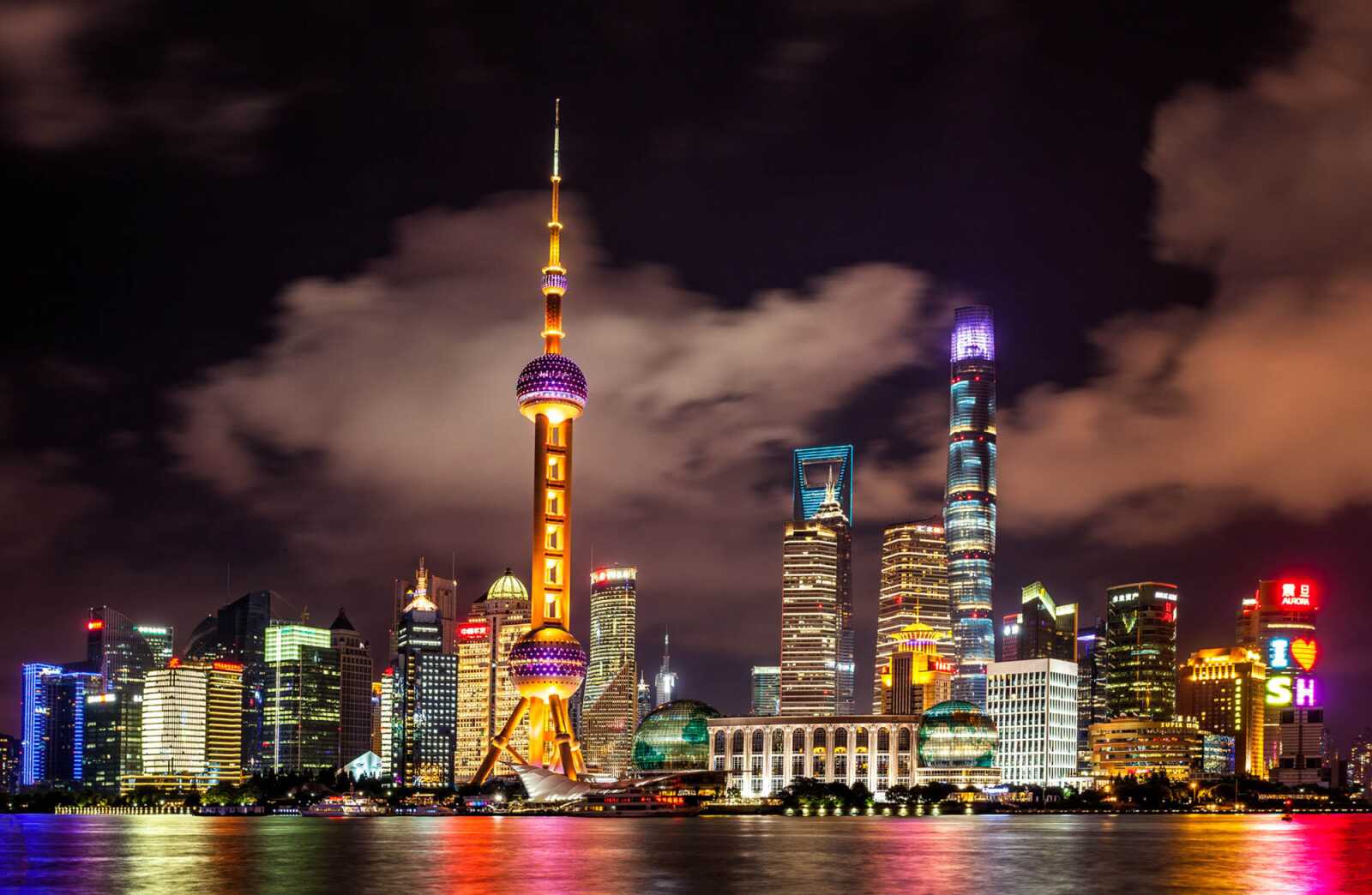 Shanghai Skyline Wallpapers (39 images) - WallpaperCat
