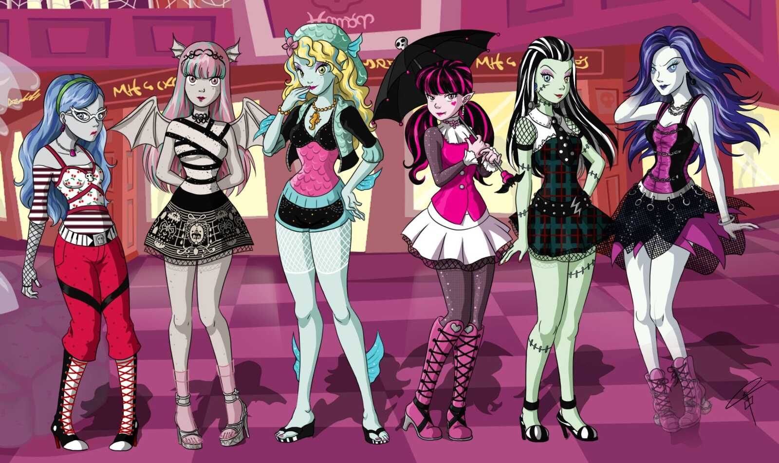Monster High Wallpapers (28 images) - WallpaperCat
