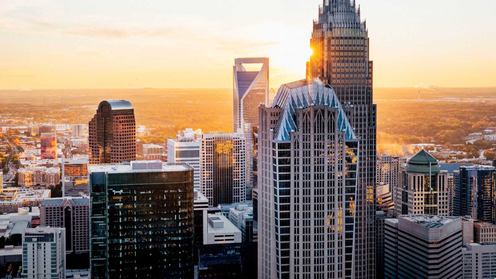 Charlotte NC Skyline Wallpapers (32 images) - WallpaperCat