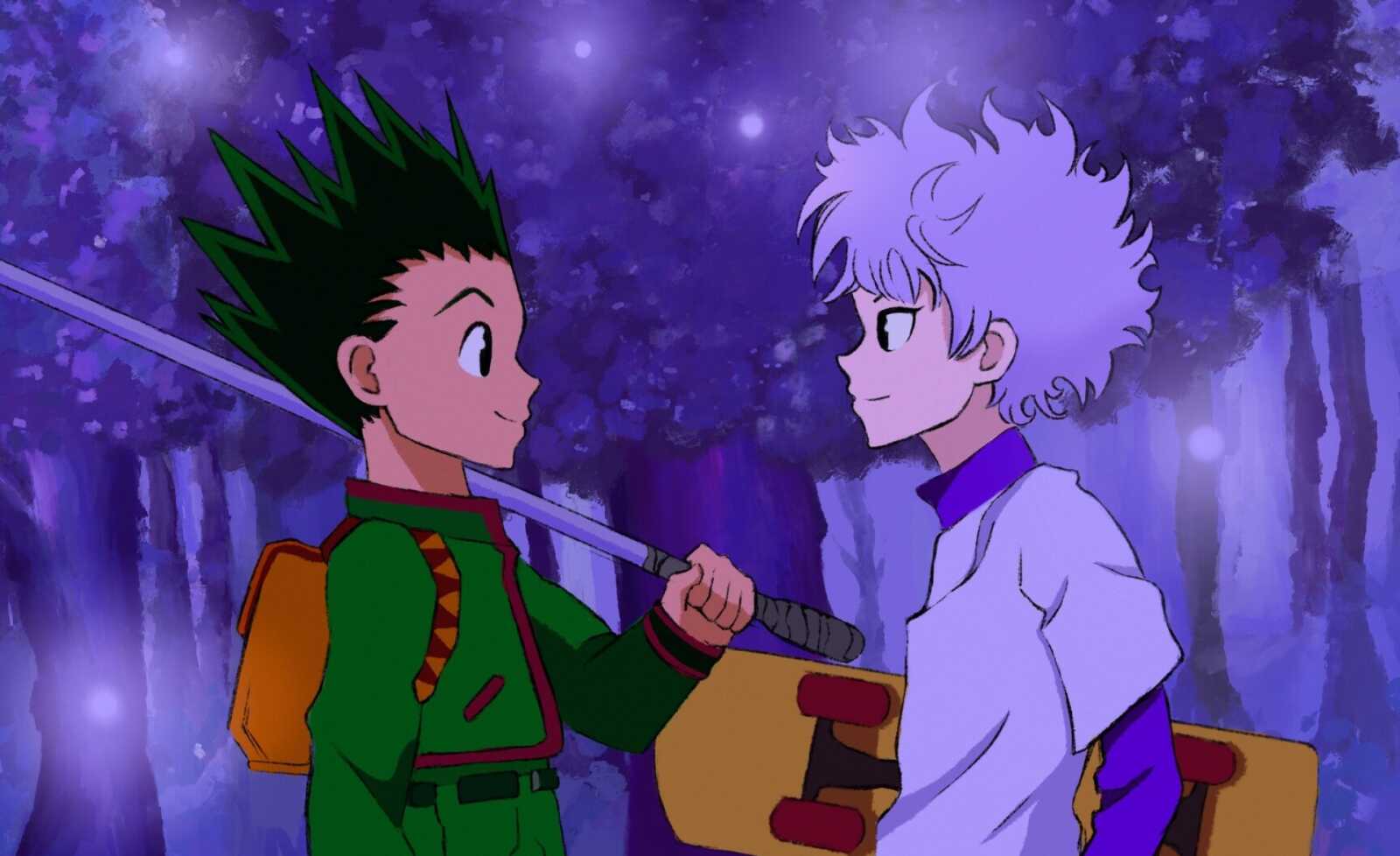 Gon and Killua Wallpapers (37 images) - WallpaperCat