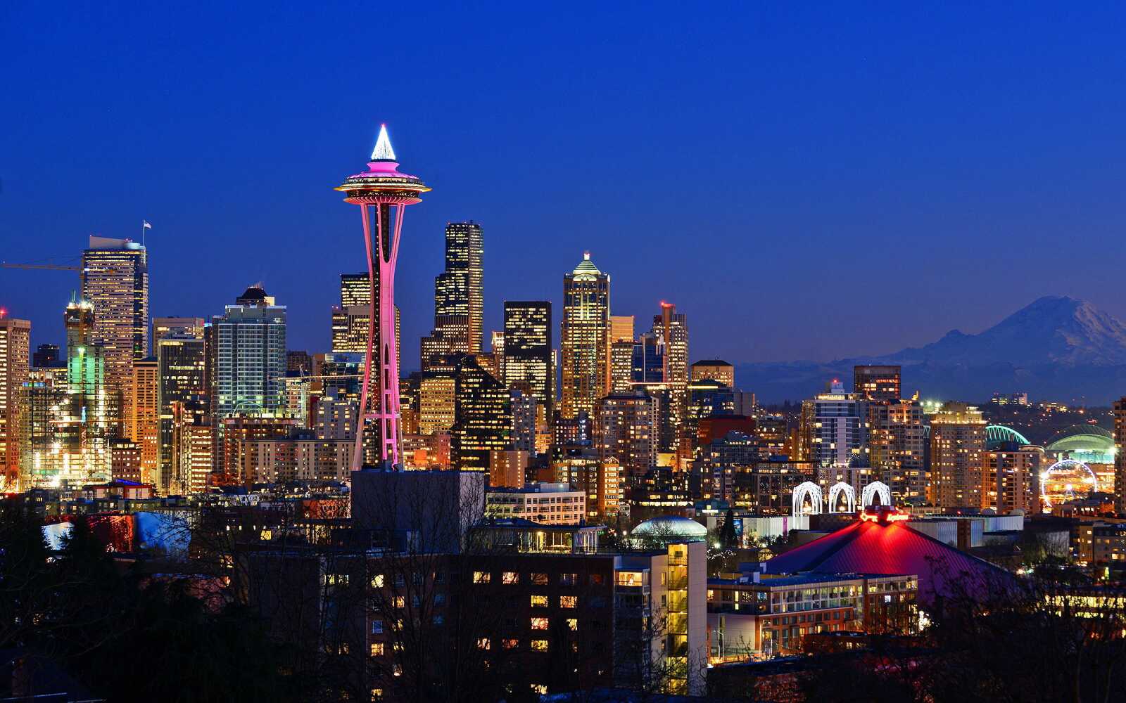 Seattle Skyline Wallpapers (32 images) - WallpaperCat