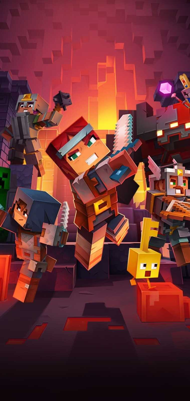 Minecraft Wallpapers (51 images) - WallpaperCat