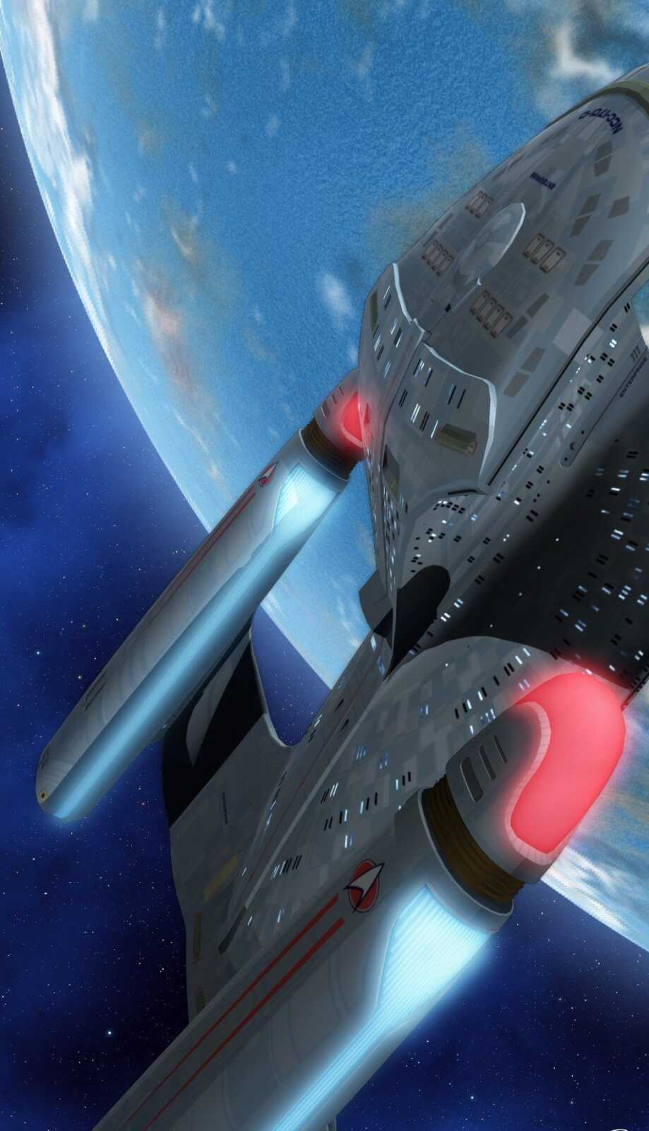 Galaxy Class Starship Wallpapers (48 images) - WallpaperCat