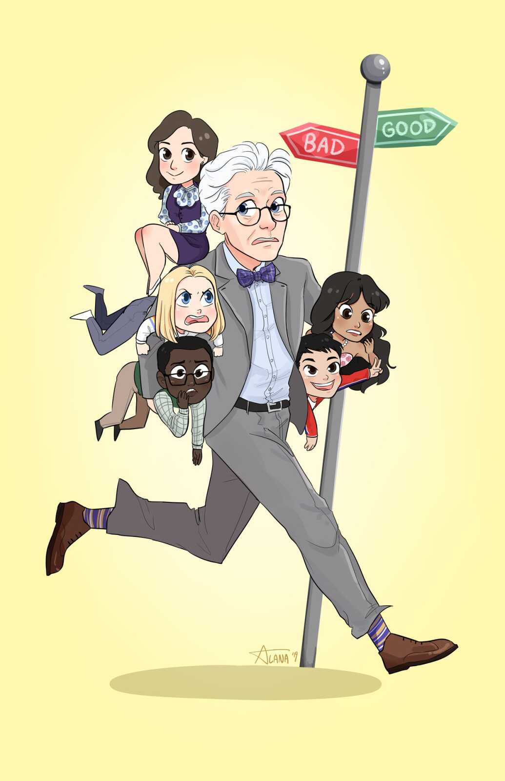 The Good Place (TV Series) Wallpapers (38 images) - WallpaperCat