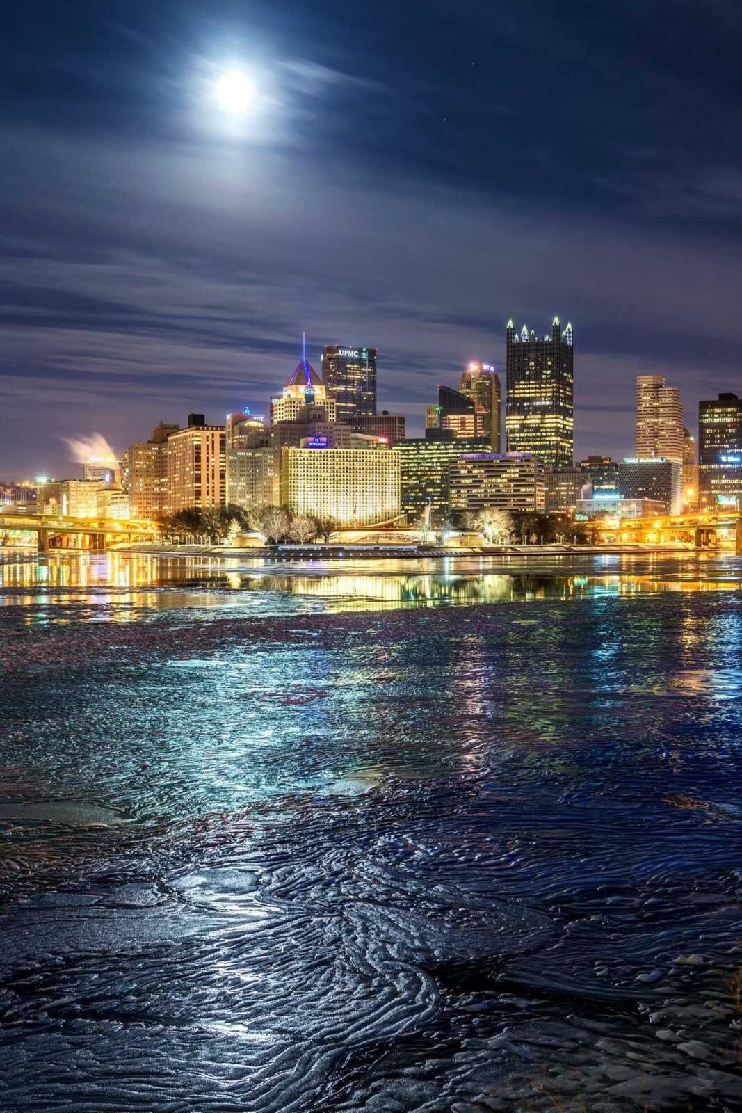 Pittsburgh Skyline Wallpapers (35 images) - WallpaperCat