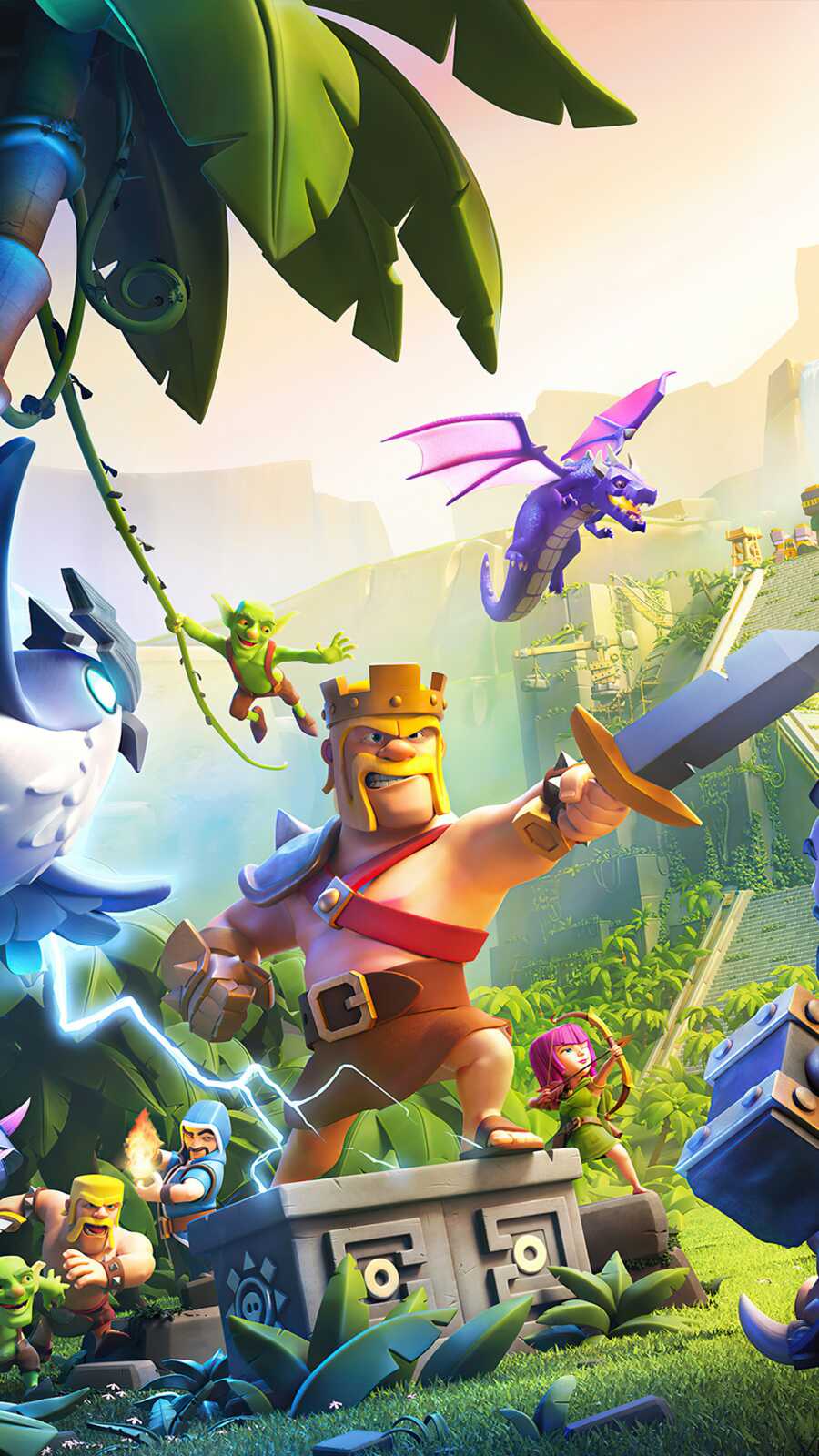 Clash of Clans Wallpapers (41 images) - WallpaperCat