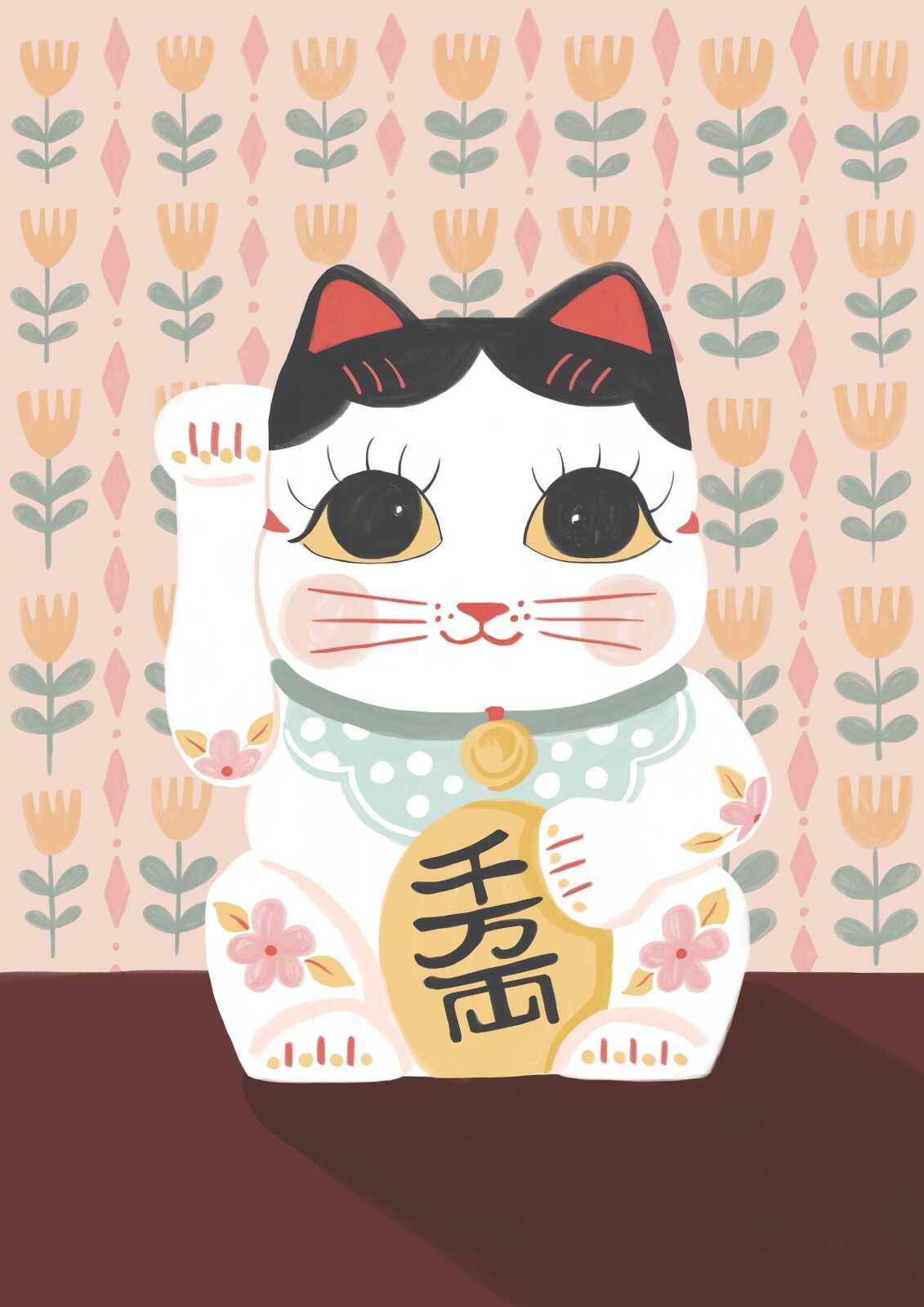 Japanese Lucky Cat Wallpapers (24 images) - WallpaperCat