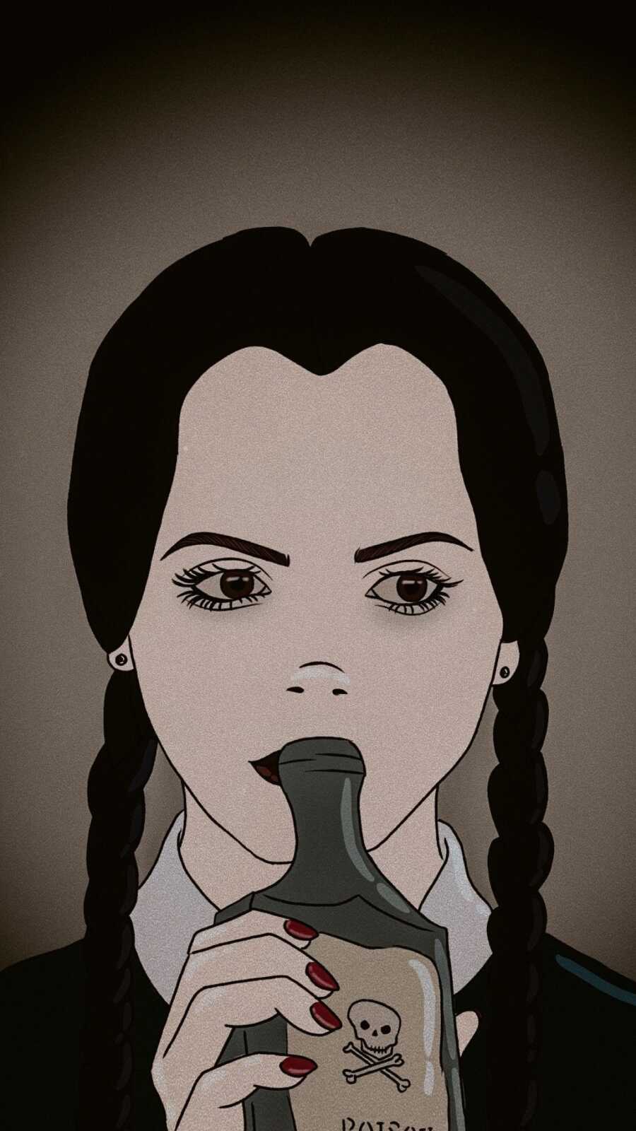 Wednesday Addams Wallpapers (23 images) - WallpaperCat