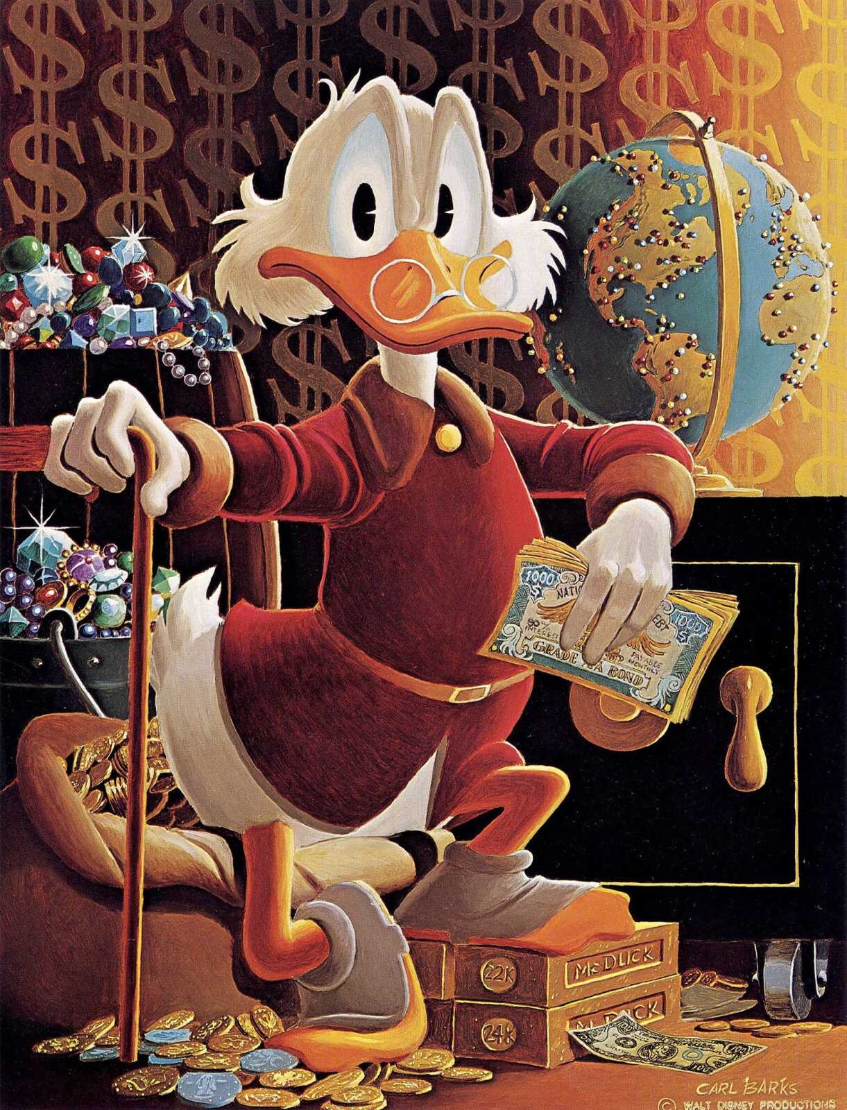 Scrooge McDuck Wallpapers (26 images) - WallpaperCat