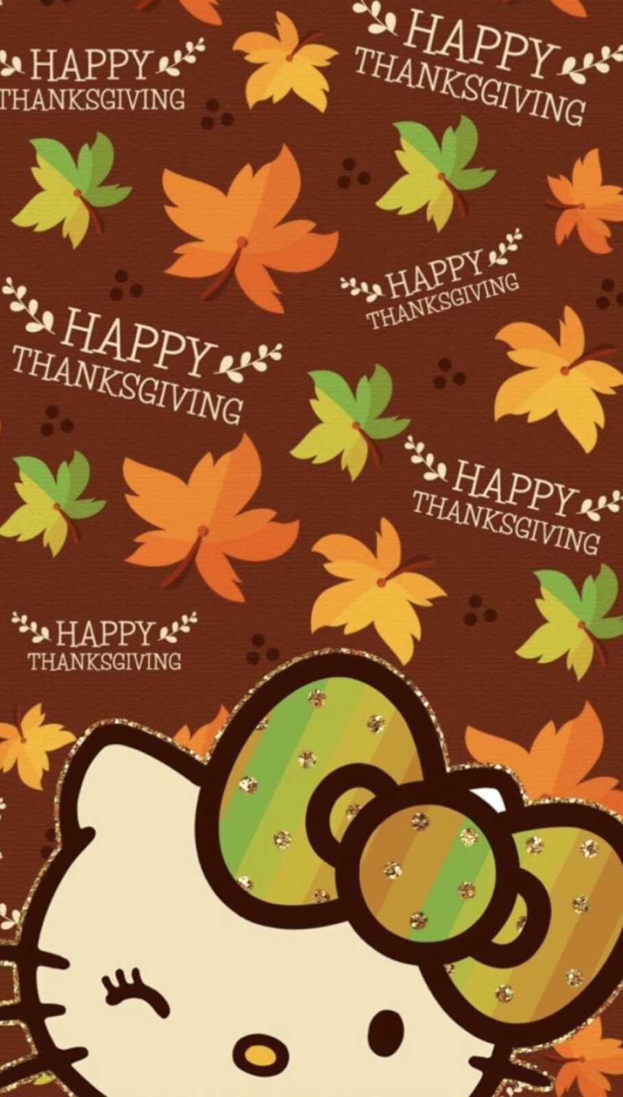 Hello Kitty Thanksgiving Wallpapers (10 images) - WallpaperCat