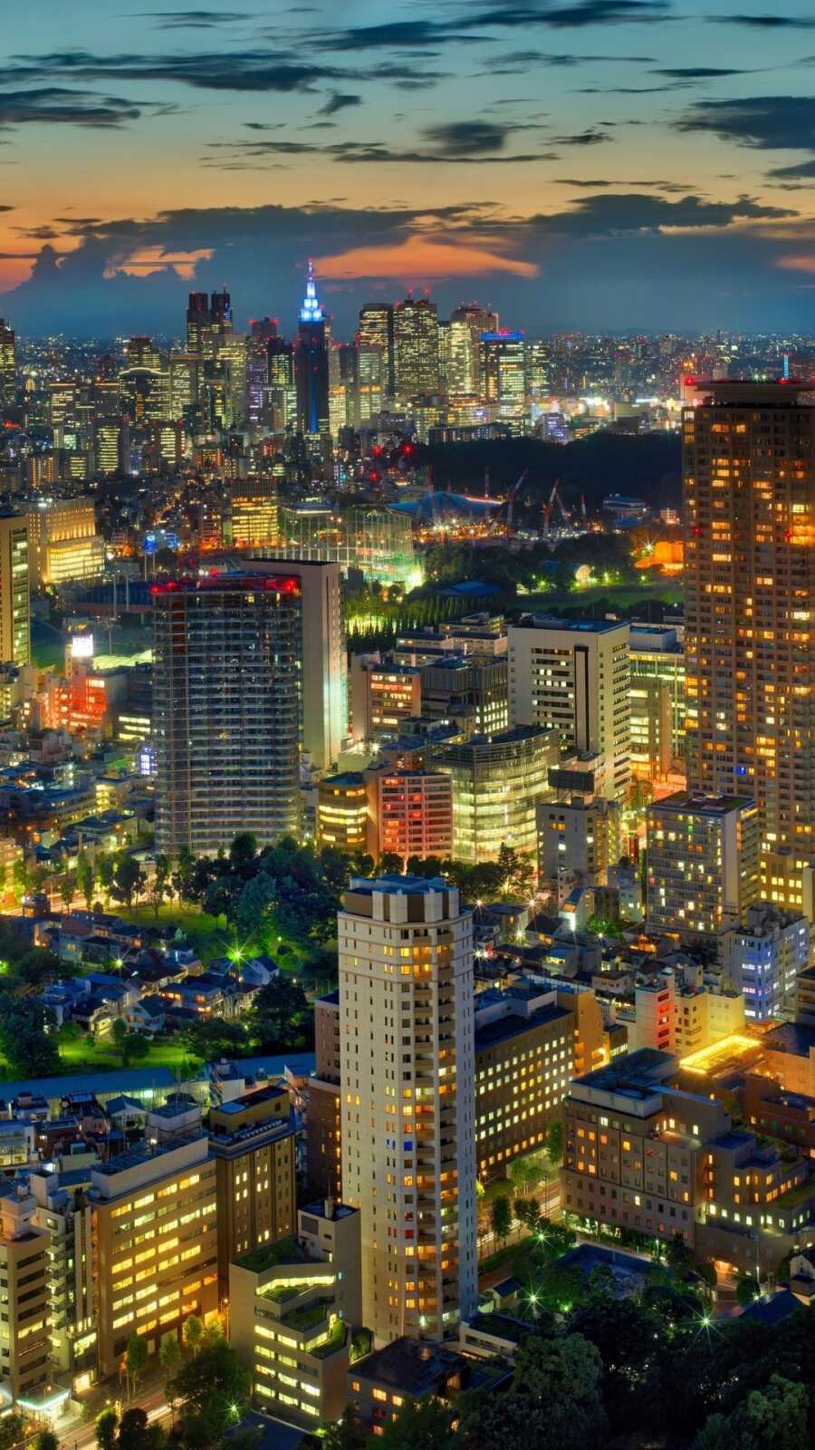 Japan Skyline Wallpapers (42 images) - WallpaperCat