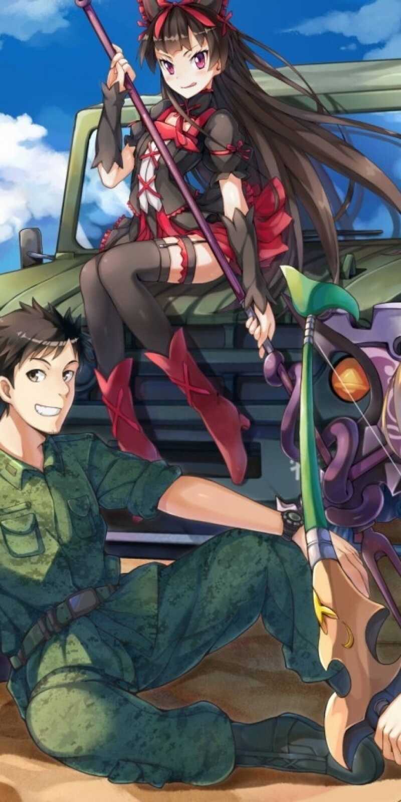 Gate (Anime) Wallpapers (23 images) - WallpaperCat