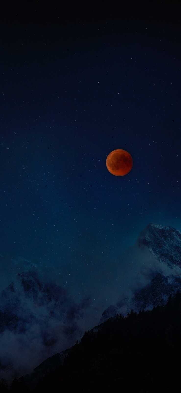Lunar Eclipse Wallpapers (45 images) - WallpaperCat