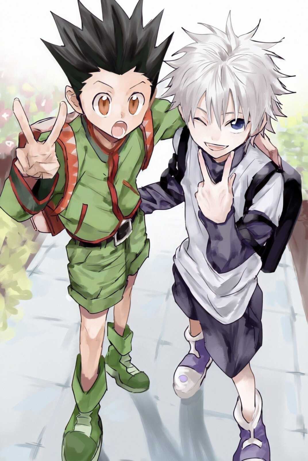 Gon and Killua Wallpapers (37 images) - WallpaperCat