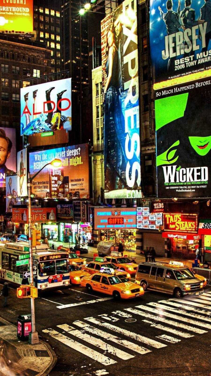 Times Square Wallpapers (59 images) - WallpaperCat