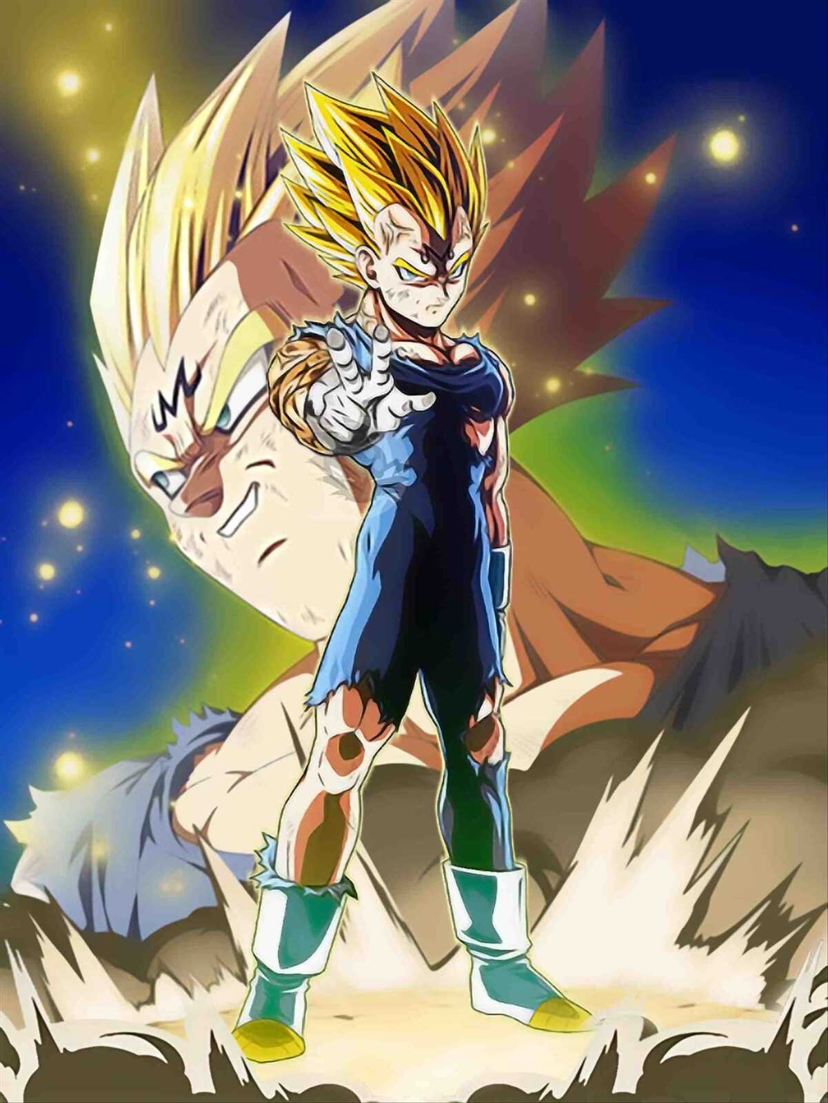 Majin Vegeta Wallpapers (32 images) - WallpaperCat