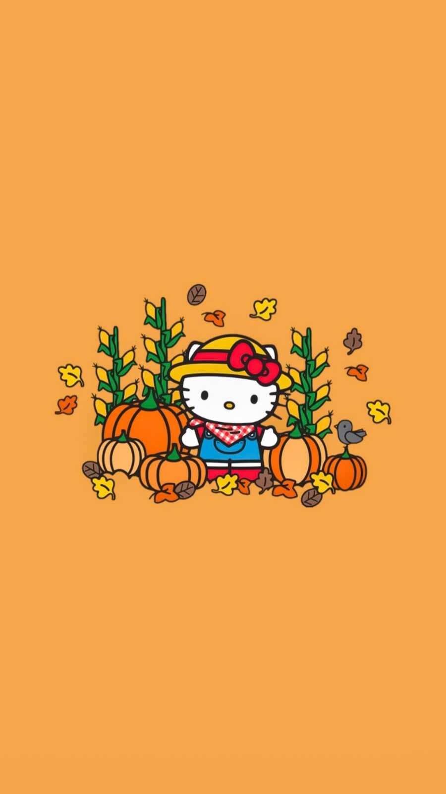 Hello Kitty Fall Wallpapers (6 images) - WallpaperCat