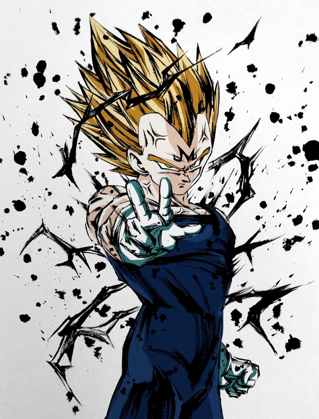 Majin Vegeta Wallpapers (32 images) - WallpaperCat